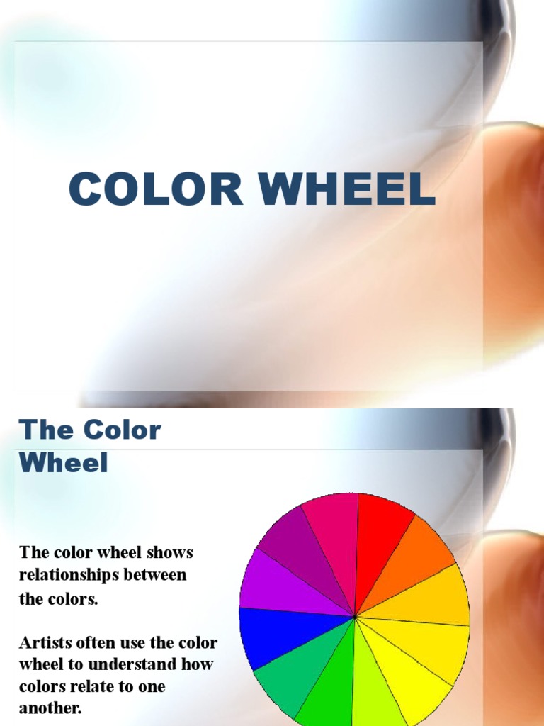 Color Wheel | PDF | Color | Hue