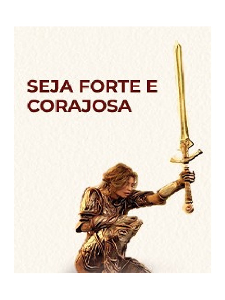 Seja Forte e Corajosa | PDF
