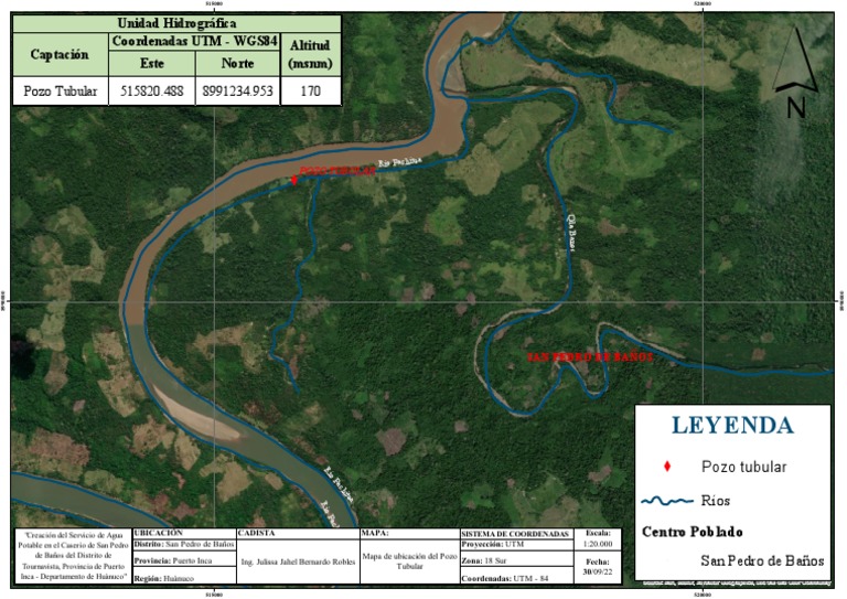Ubicacion Del Pozo Tubular | PDF | Geografía Física | Geografía