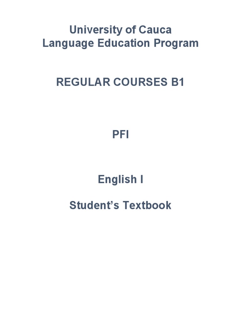 Level 1 Students Book B1 | PDF | Traducciones | Lingüística