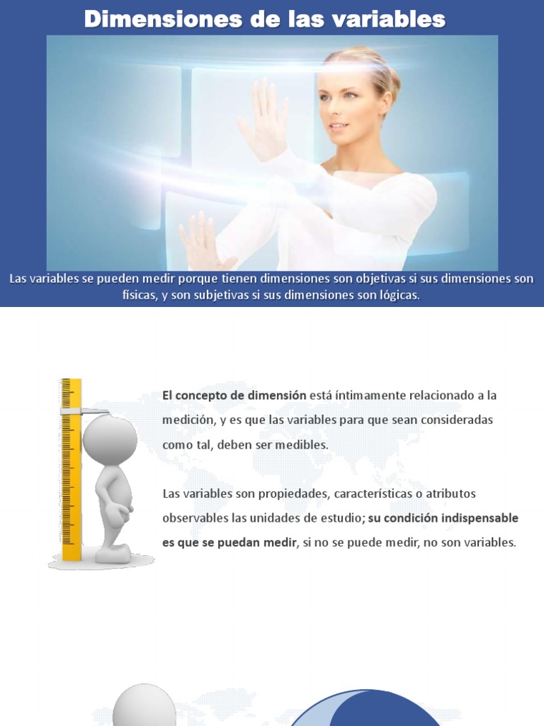 Dimensiones de Las Variables | PDF | Medición | Dimensión