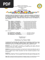 Script For 2021 First Semester Barangay Assembly | PDF | Social Science