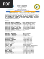 RA 11261 Form 1 - Barangay Certification | PDF