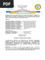 Resolution On Adoption of Road Clearing Ordinance | PDF | Philippines ...