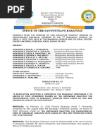 Script For 2021 First Semester Barangay Assembly | PDF | Social Science