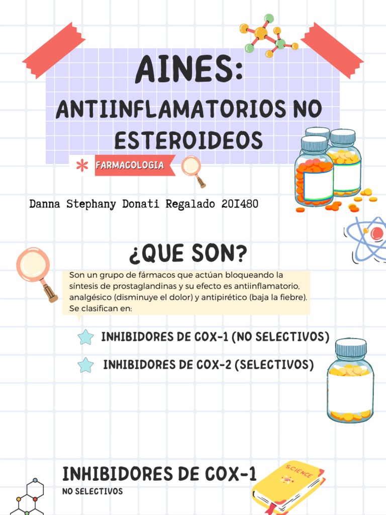 AINES | PDF | Droga anti-inflamatoria libre de esteroides ...