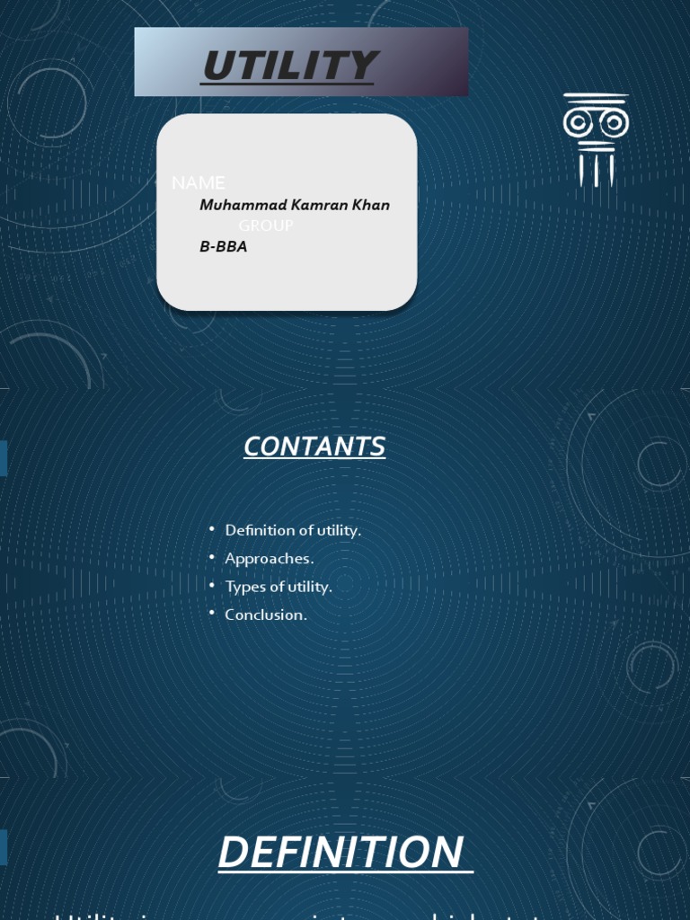 Understanding Utility in Economics | PDF | Utility | Goods