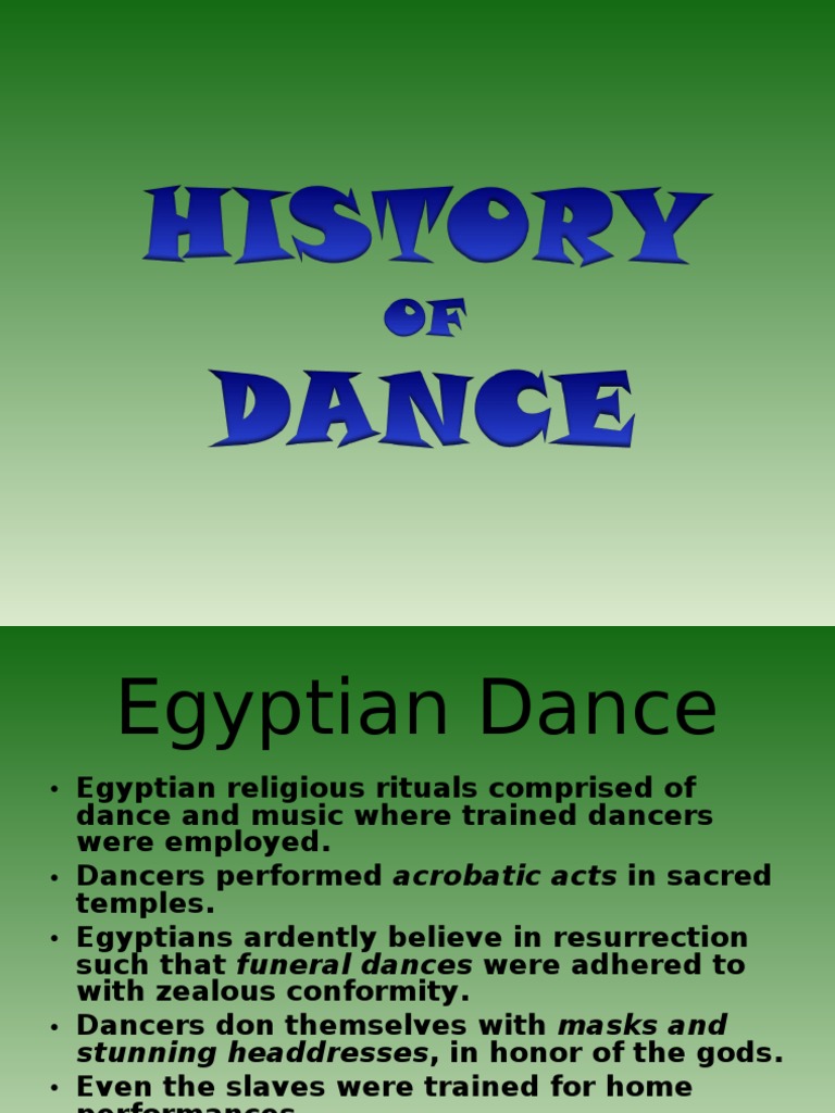 History of Dance | PDF | Dances | Philippines