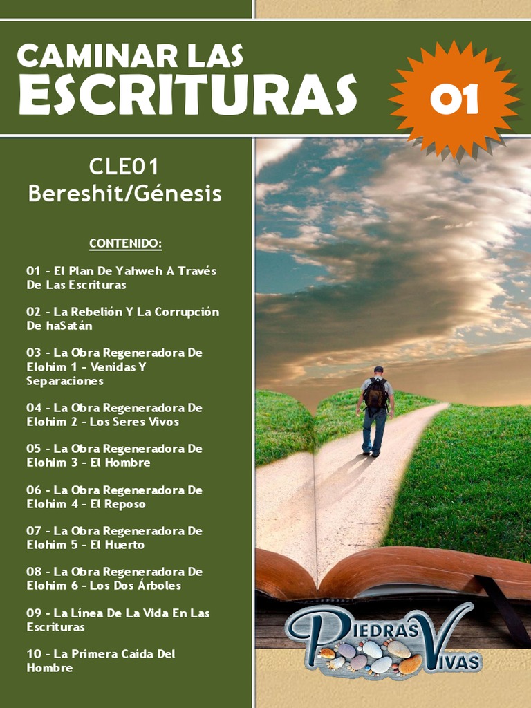 Caminar+Las+Escrituras+Cle+01+ +bereshit | PDF | Libro del Génesis | Yahvé