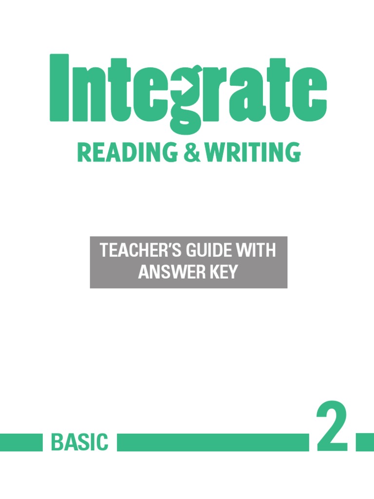 Basic 2 Teacher's Guide & Answer Key | PDF | Reading Comprehension ...