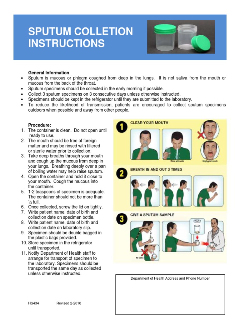 Sputum Collection