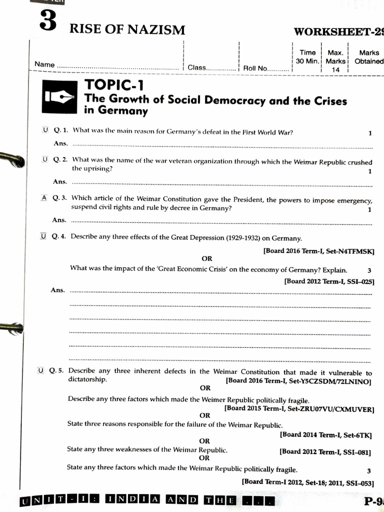 Nazism & The Rise of Hitler | PDF