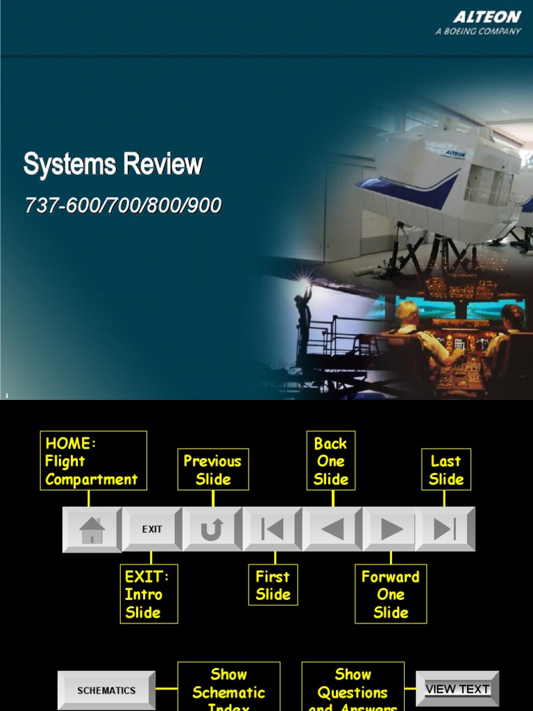 737-800 Diff Systems Review | PDF | Valve | Switch