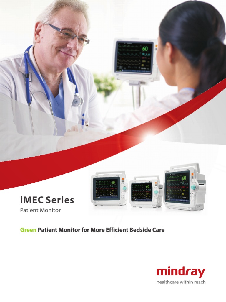 Mindray iMEC12 Specs | PDF | Blood Pressure | Computer Monitor