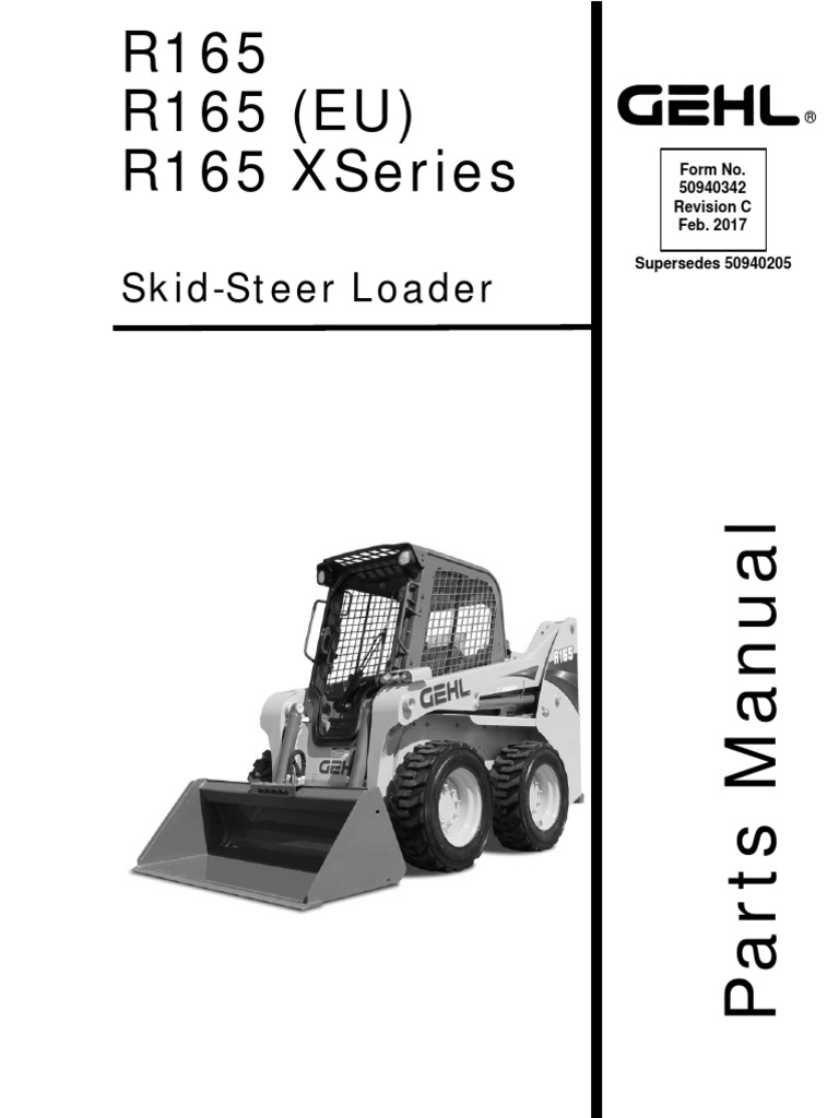 Manual de Partes R165 | PDF | Screw | Vehicle Technology