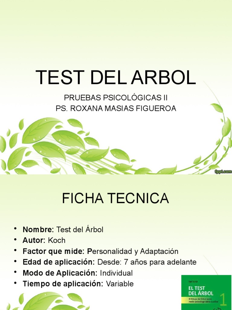 Test Del Árbol | PDF | Arboles | Dibujo