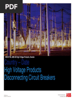 Hapam Disconnectors Overview | PDF | Switch | Voltage