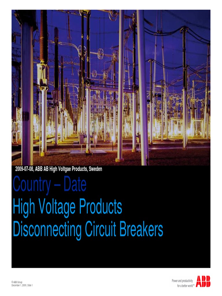 Presentation DCB | PDF | Electrical Substation | Insulator (Electricity)