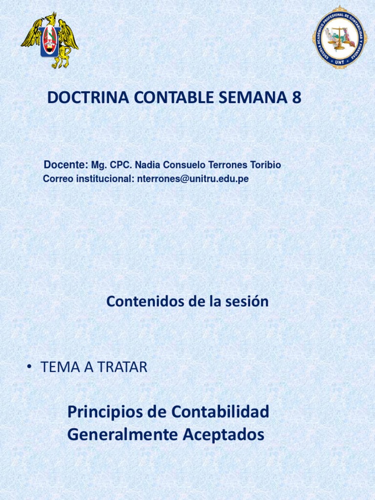 Principios de Contabilidad | PDF | Contabilidad | Economias