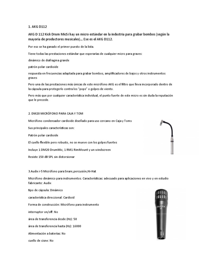 Micro Fonos | PDF | Micrófono | Electrónica de audio