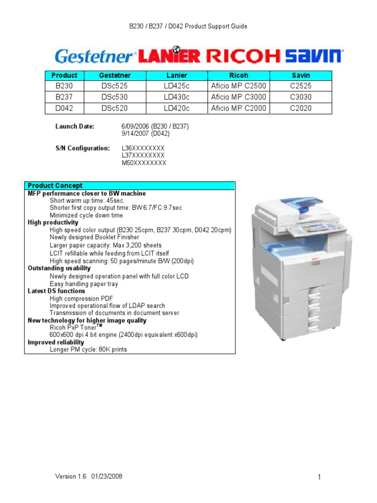 Ricoh MP C3000 Support Guide | PDF | File Transfer Protocol | Image Scanner