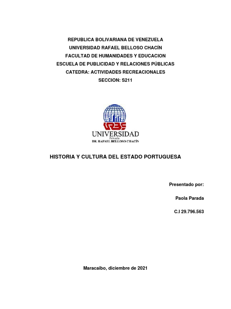Historia Del Estado Portuguesa | PDF