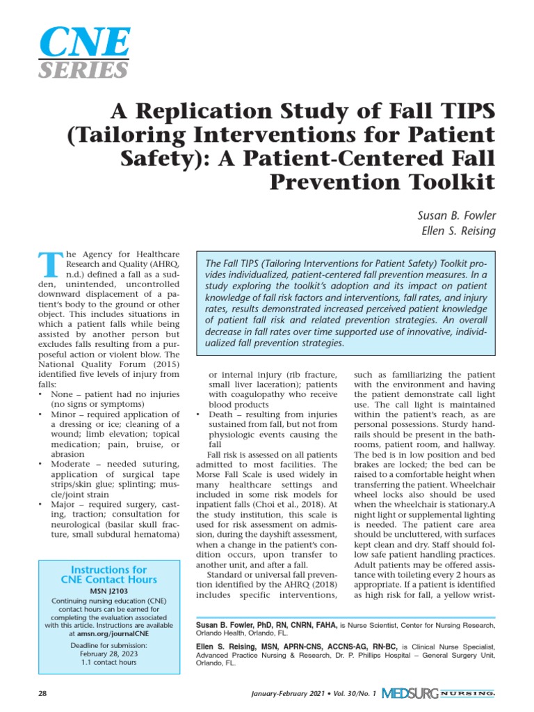 A - Replication - Study - of - Fall - TI | PDF | Preventive Healthcare ...