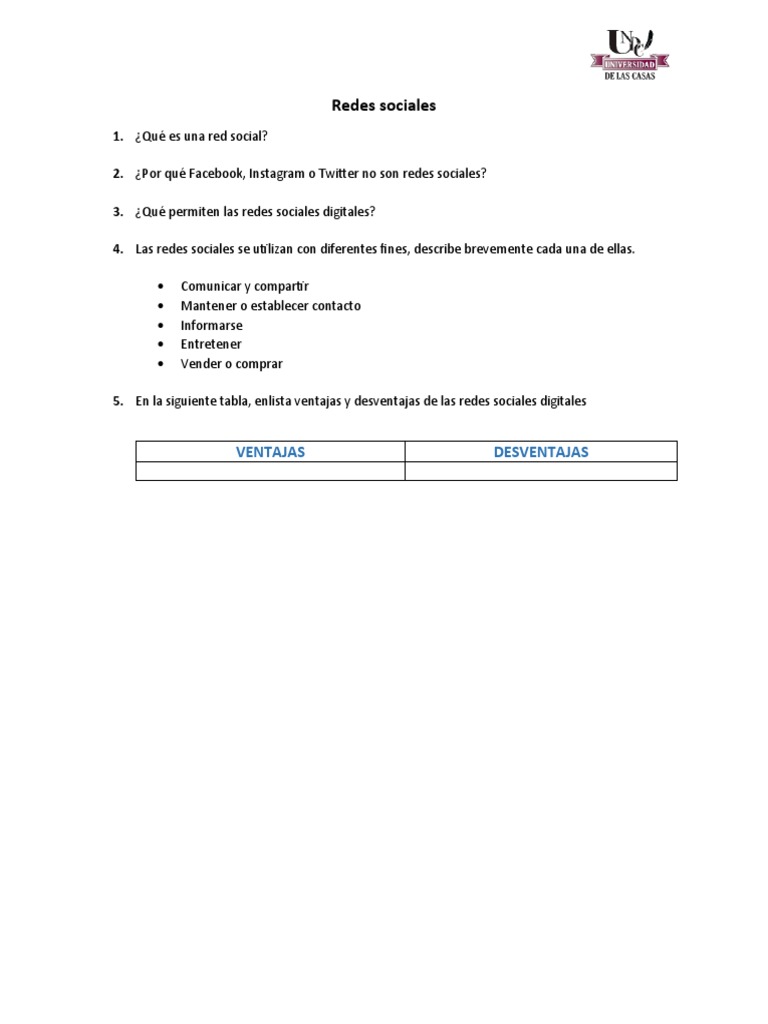 Redes Sociales | PDF