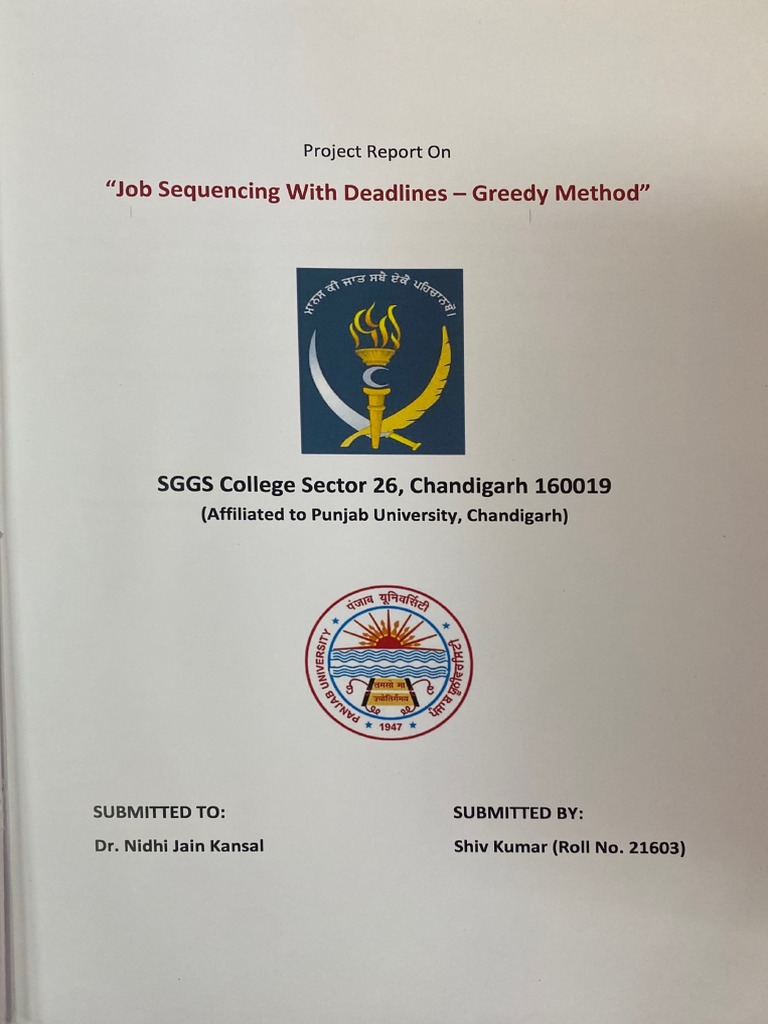 Sample of ADA Project | PDF