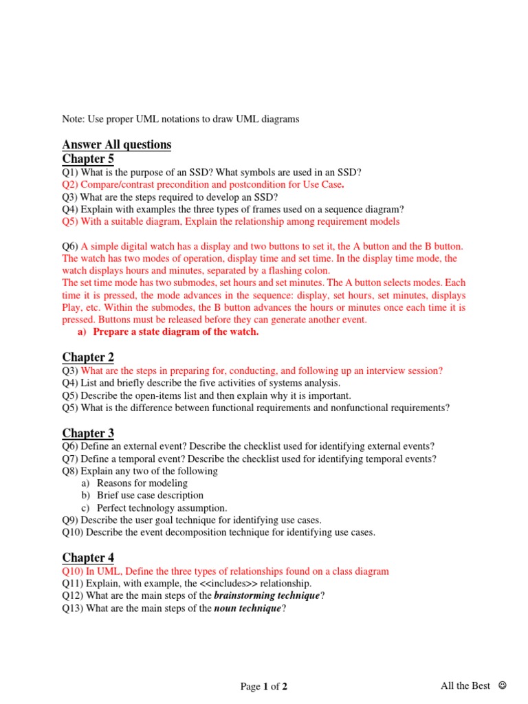 Sample Exam | PDF | Class (Computer Programming) | Inheritance (Object Oriented Programming)