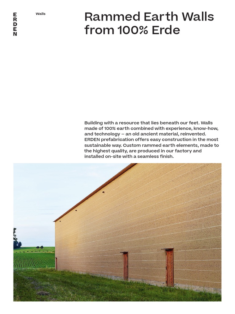 Rammed Earth Walls - EN - Digital | PDF | Building Insulation | Nature