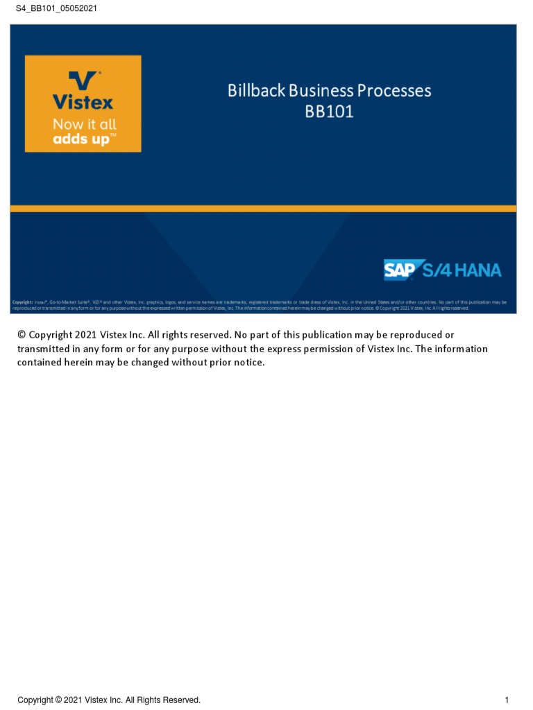 S4 BB101 | PDF | Copyright | Inventory