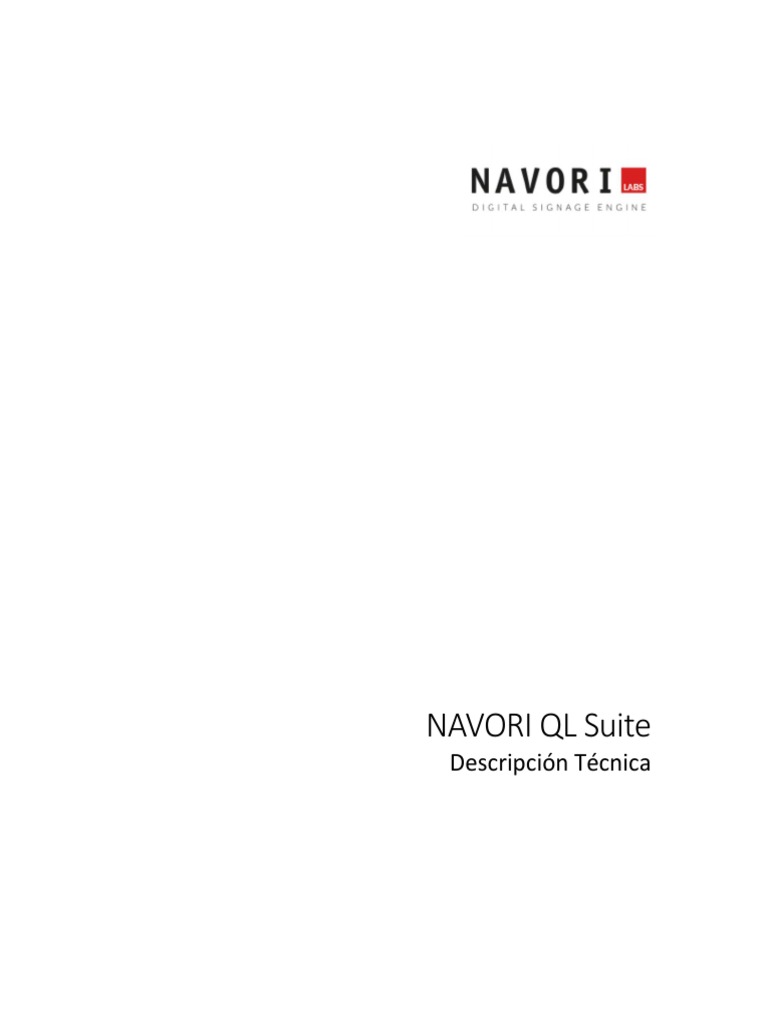 Navori Memoria Tecnica V2 NAVORI | PDF | Hardware de la computadora ...