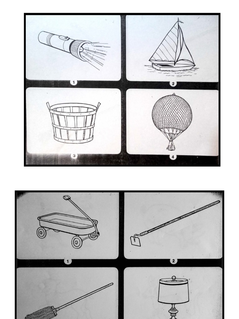 Imagenes Test Peabody | PDF