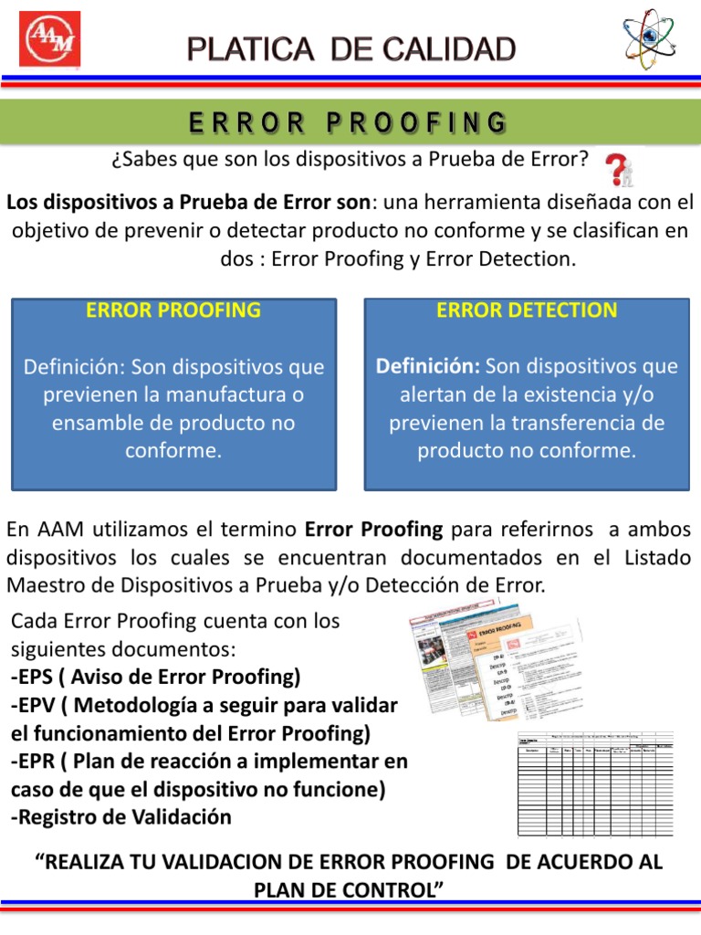 Dispositivos a Prueba de Error: Guía | PDF | Tecnología