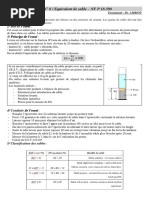 TP Equivalent de Sable | PDF