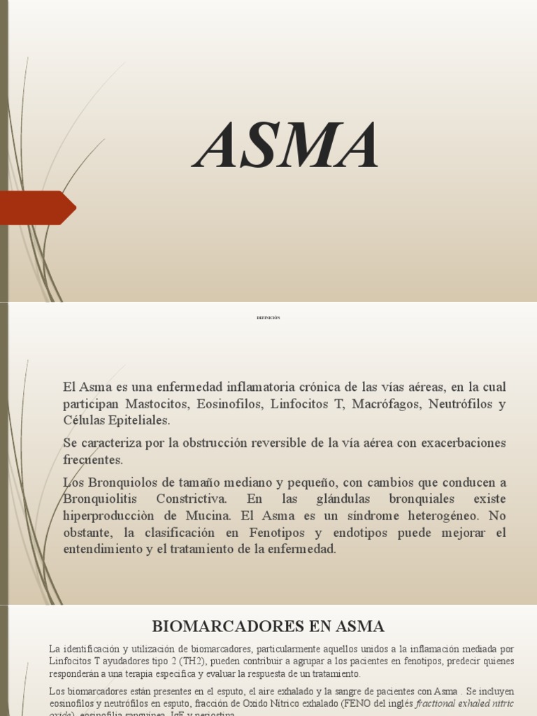 ASMA | PDF | Asma | Alergia