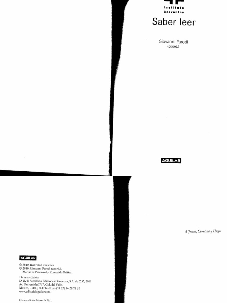 Parodi Que Es Saber Leer | PDF