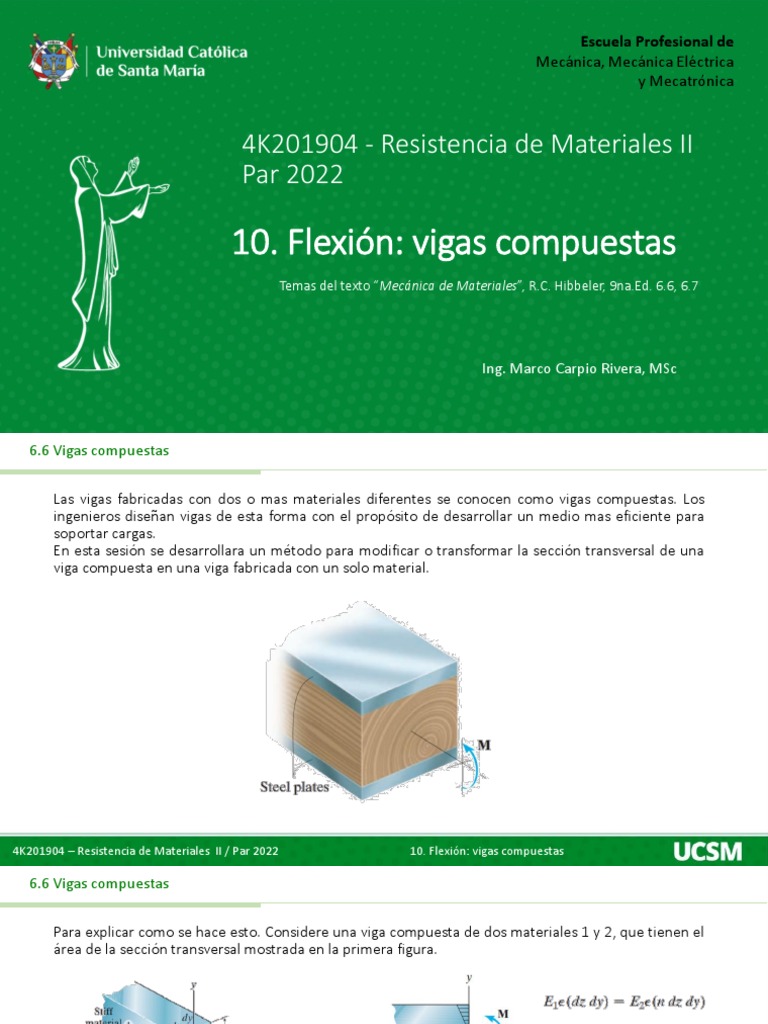 Vigas Compuestas | PDF | Viga (Estructura) | Concreto reforzado