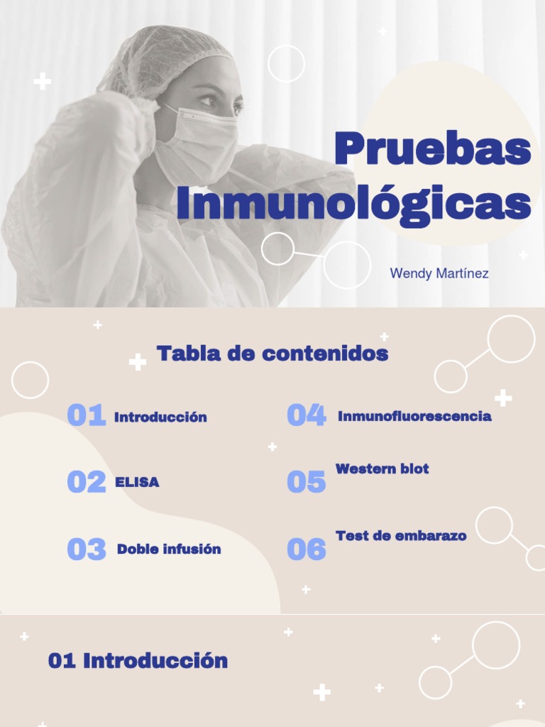 Pruebas Inmunológicas: Métodos y Usos | PDF | Elisa | Inmunofluorescencia