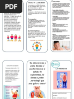 Triptico Del Tabaquismo | PDF | Fumar tabaco | Adicción