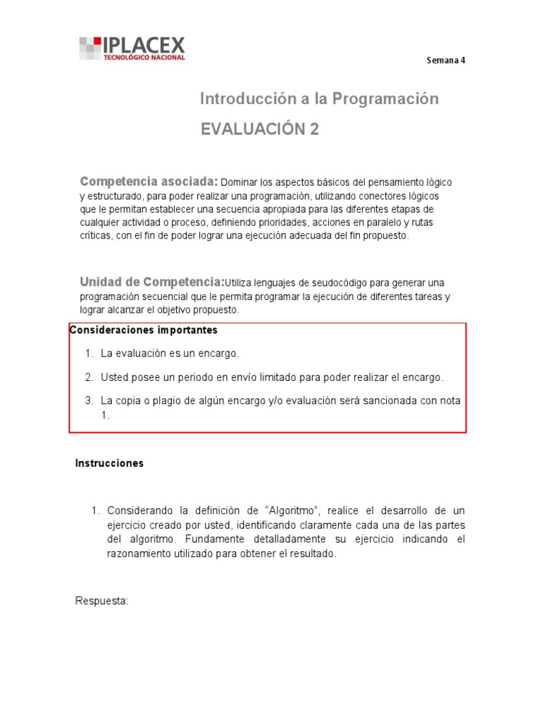 Cristropher Paredes Introduccionprogramacion-2 | PDF | Algoritmos | Lenguaje de programación