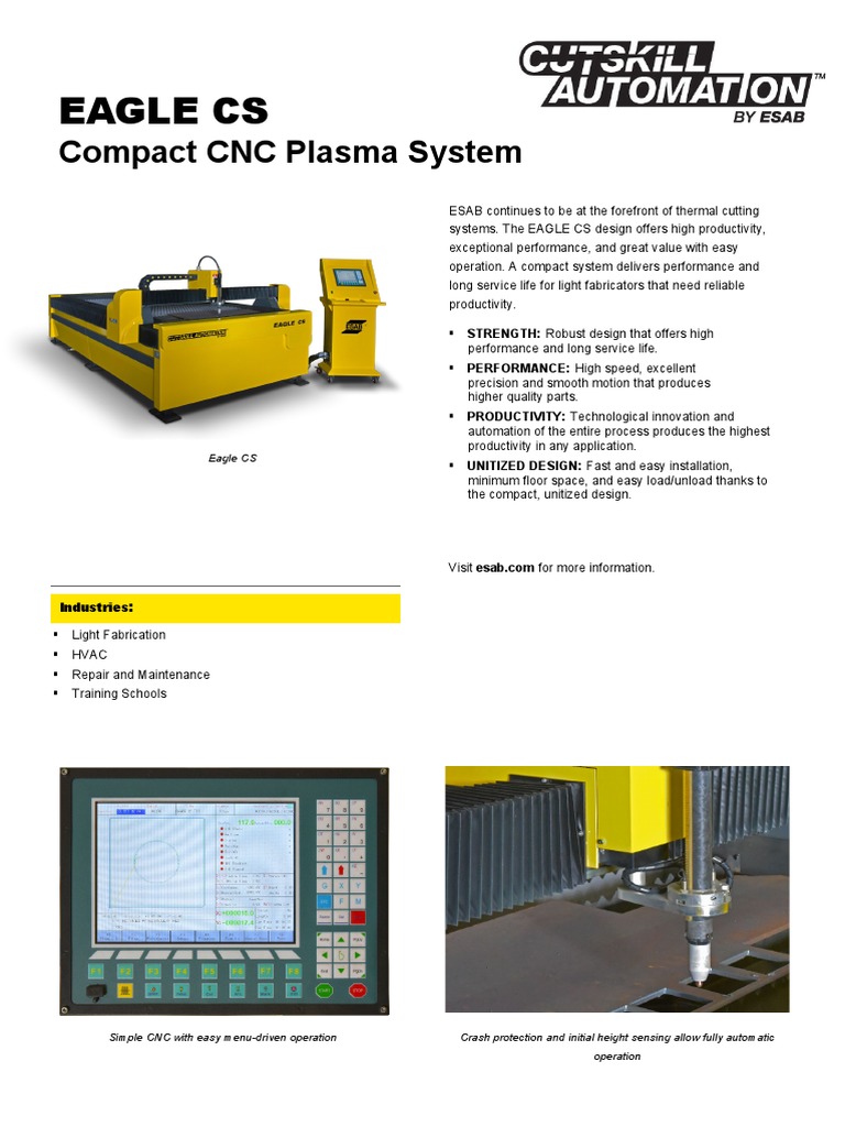 Eagle CS | PDF | Numerical Control | Manufactured Goods
