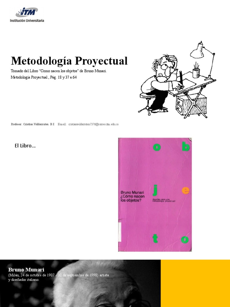 Metodologia Proyectual Bruno Munari | PDF | Creatividad | Agua