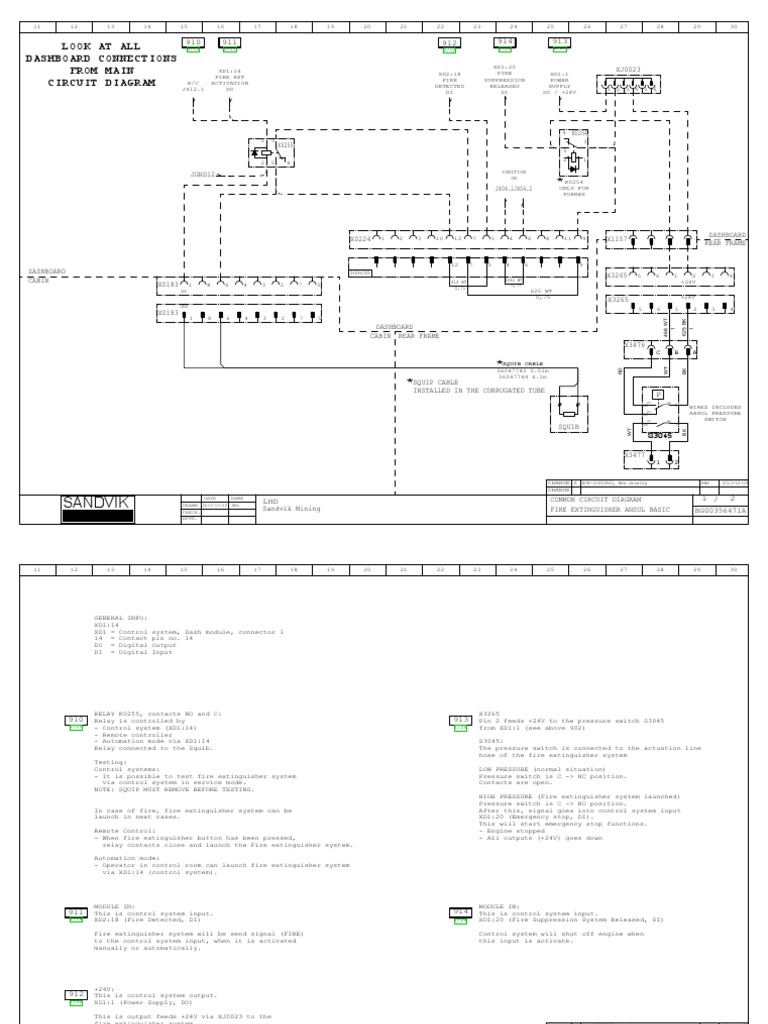 Connecting LH3 Squib Cable System | PDF | Switch | Relay