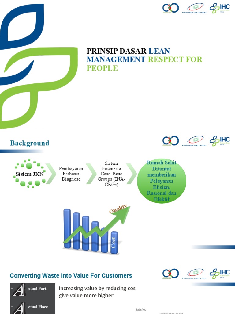 01 Prinsip Dasar Lean - Respect For People | PDF | Health Care | Lean ...