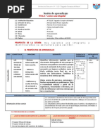 Sesión de Aprendizaje #5 Escribimos Cuentos | PDF | Evaluación | Aprendizaje