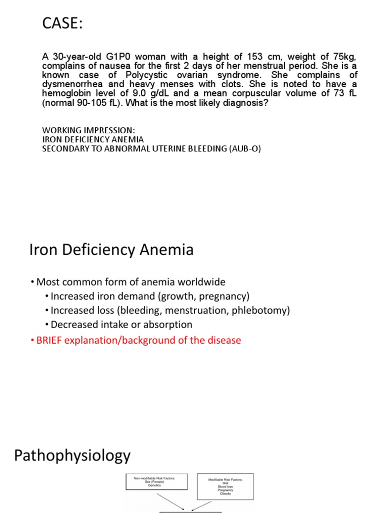 Sample Pathophysio Case Report | PDF