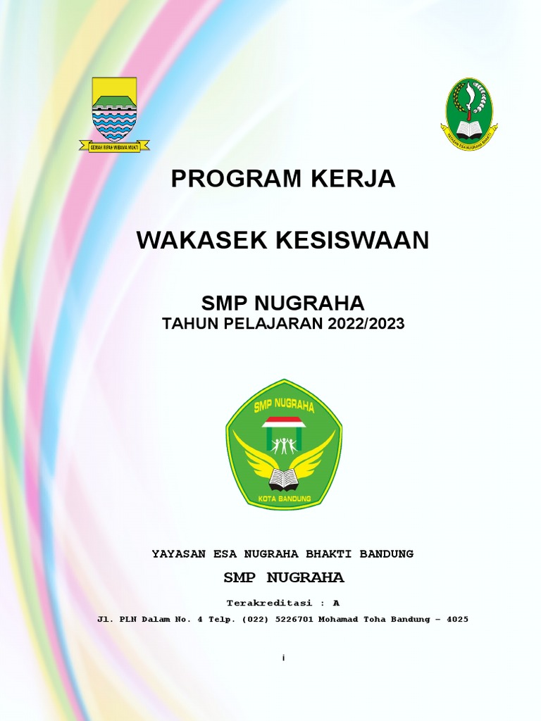 02 Proker Kesiswaan | PDF