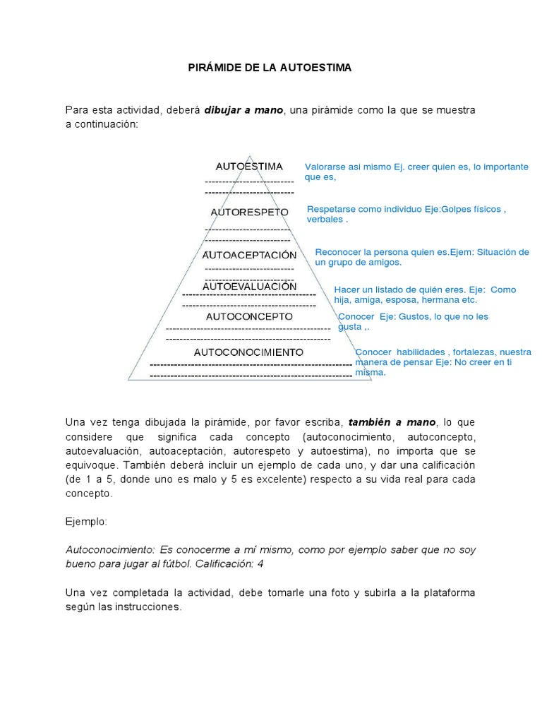 Piramide | PDF | Artes del Lenguaje y Comunicación | Relaciones ...